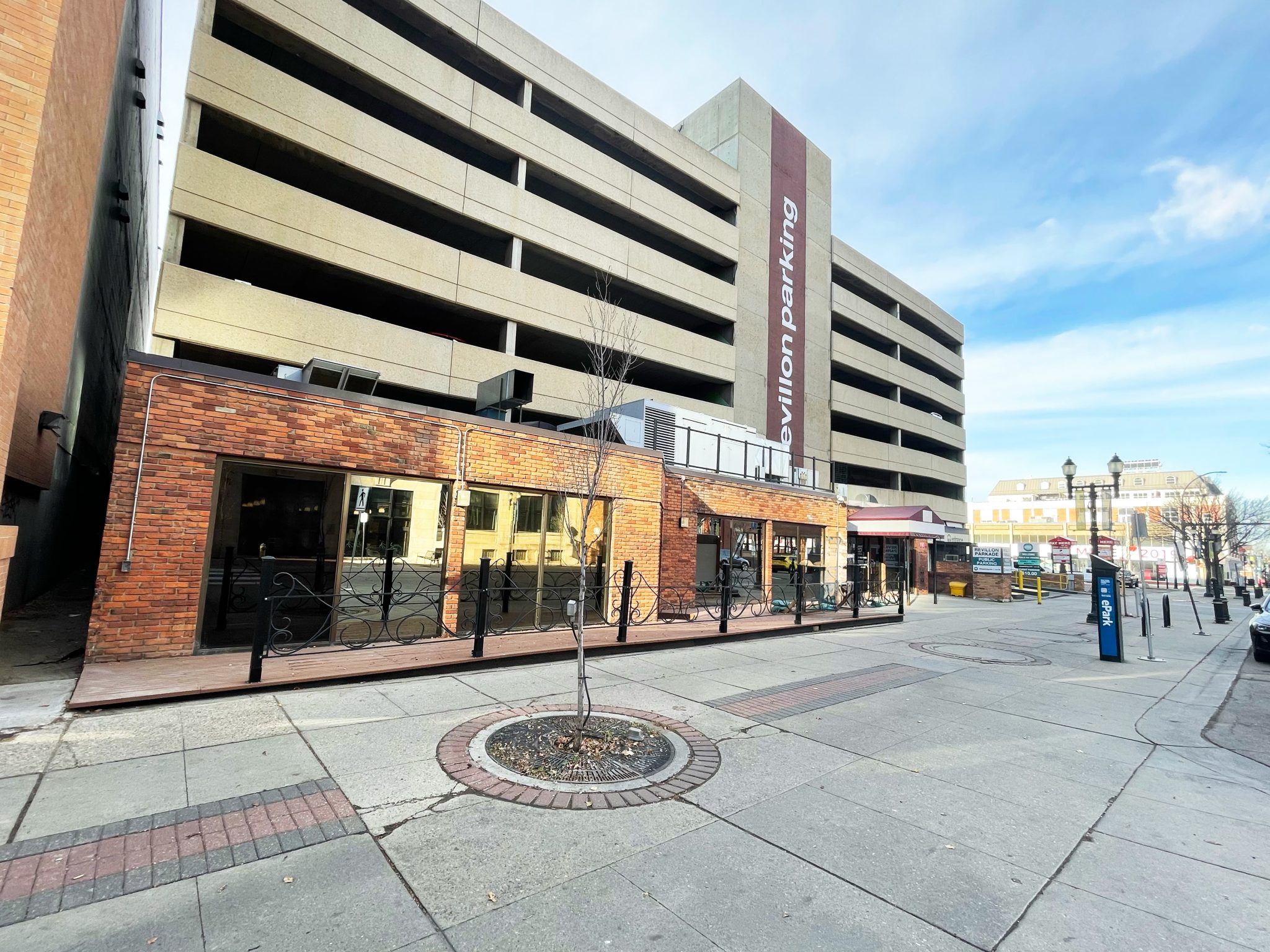 Fully Fixtured 104 Street Restaurant Revillon Parkade Building - Omada ...
